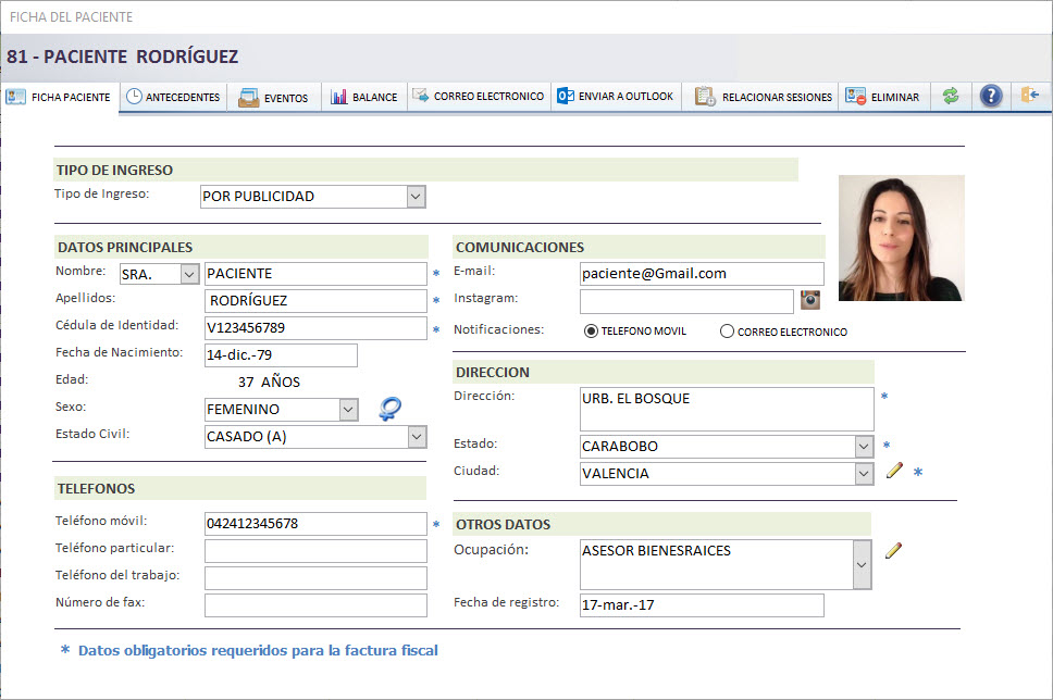 Gestión de Pacientes – SAPF Digital